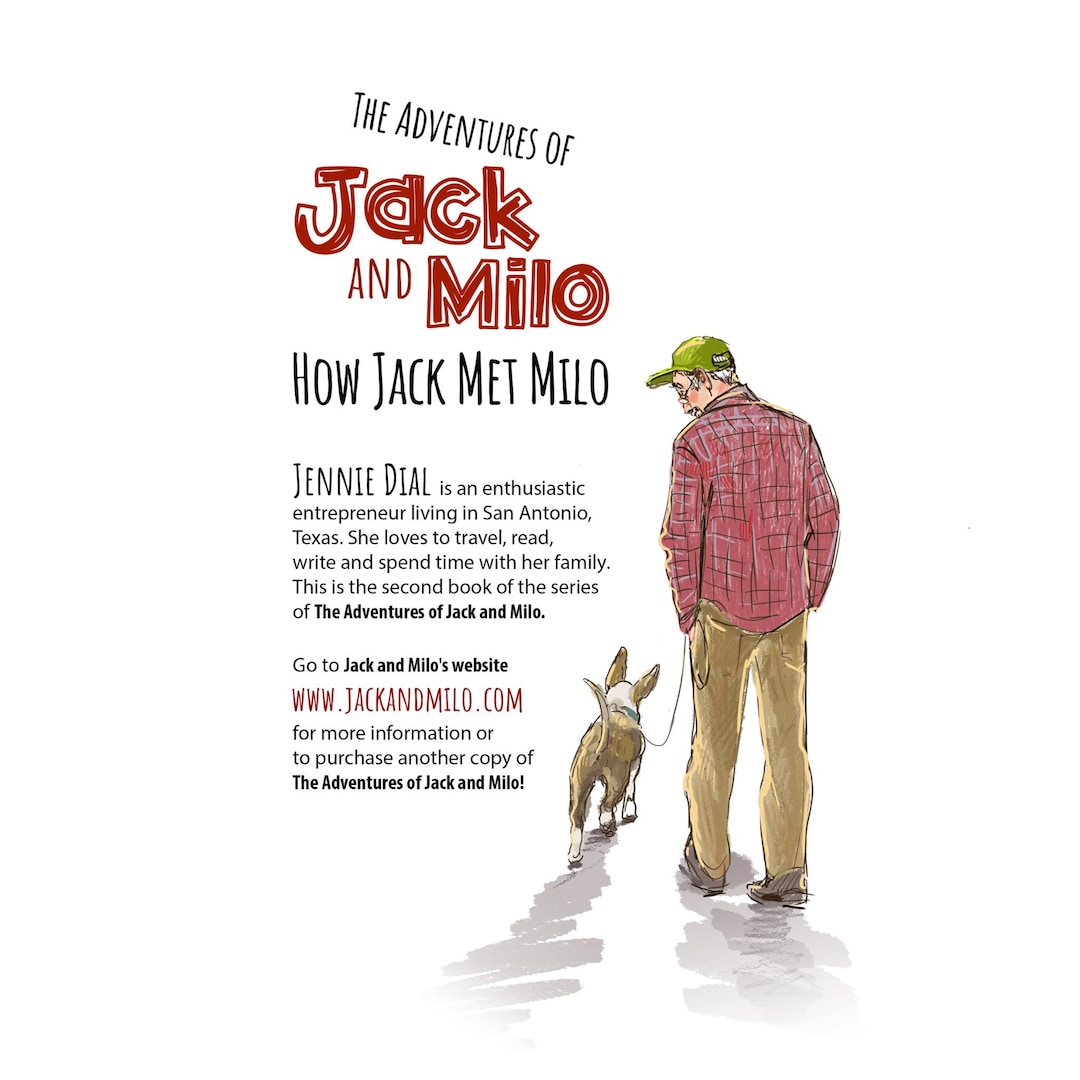 The Adventures of Jack and Milo - How Jack Met Milo - Etsy