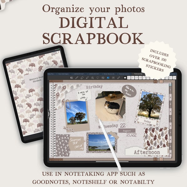 Goodnotes Scrapbook - Etsy