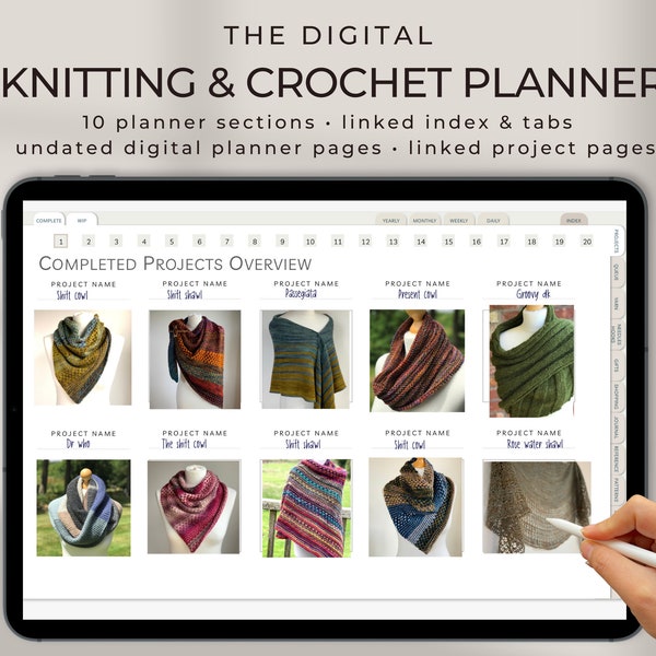 Landscape Knitting Pattern - Etsy