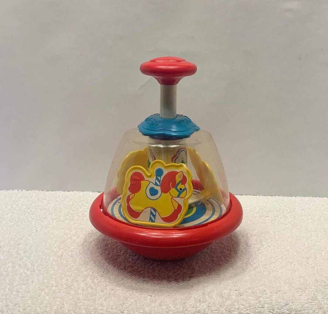 Fisher Price Classic Push and Spin (1960's) - Etsy