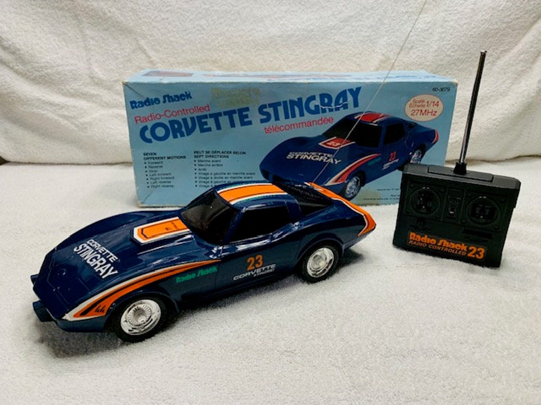 Vintage 1/14 Scale Corvette Stingray Radio Controlled Radio - Etsy