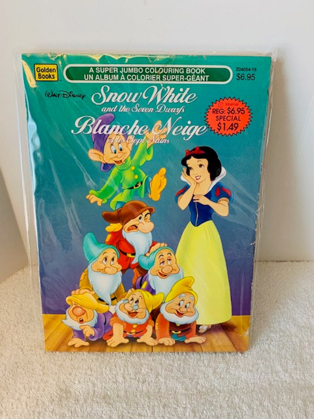 Vintage Golden Books Coloring Book - - Etsy