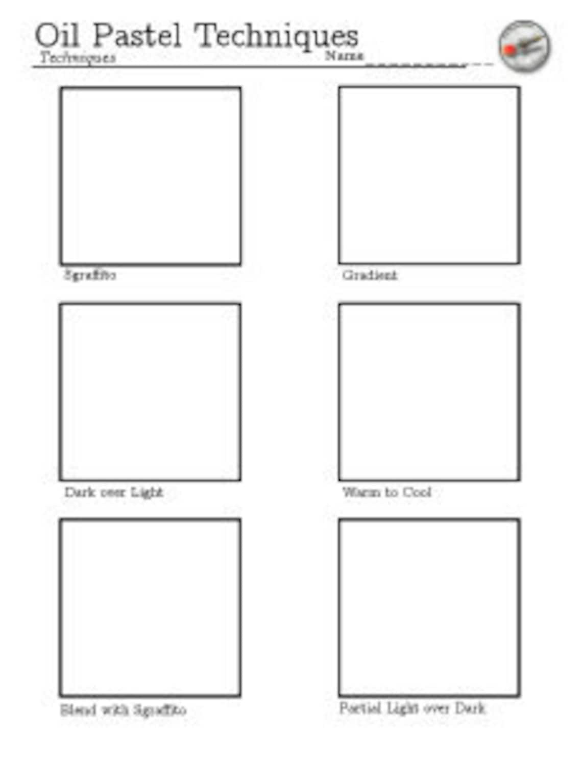 Impressionist Oil Pastel Art Lesson Monet Haystacks - Etsy