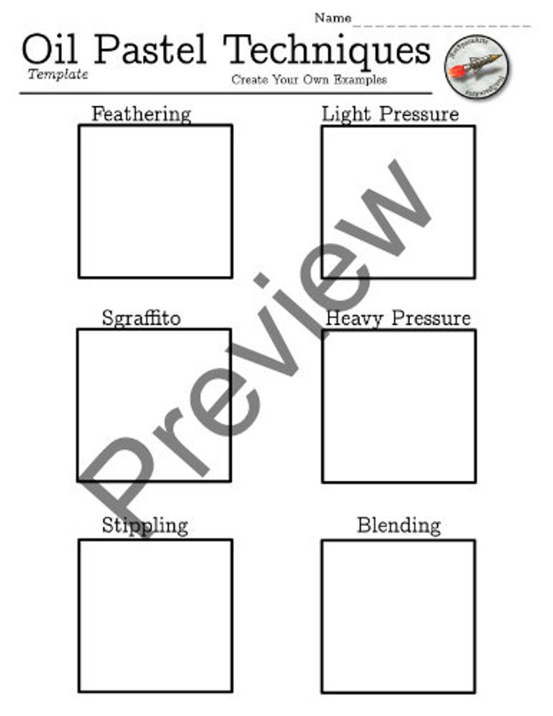Oil Pastel Drawing Techniques - Step by Step Tree in Impressionist ...