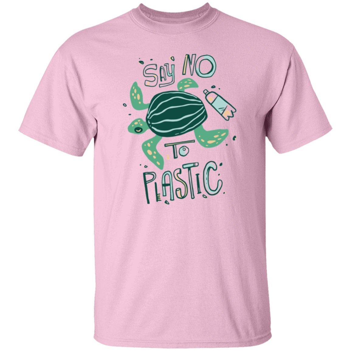 Say No to Plastic Shirt, Global Warming Shirt, Earth Day T-shirt, Save ...