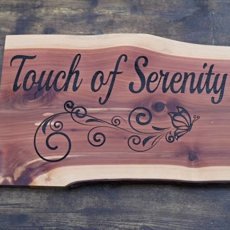 Cedar Wood Signs - Etsy