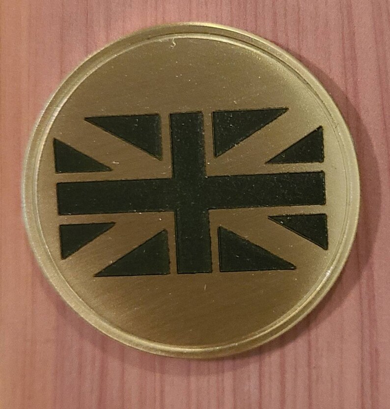 Laser Engraved Coin Personalized Coin Custom Coin - Etsy