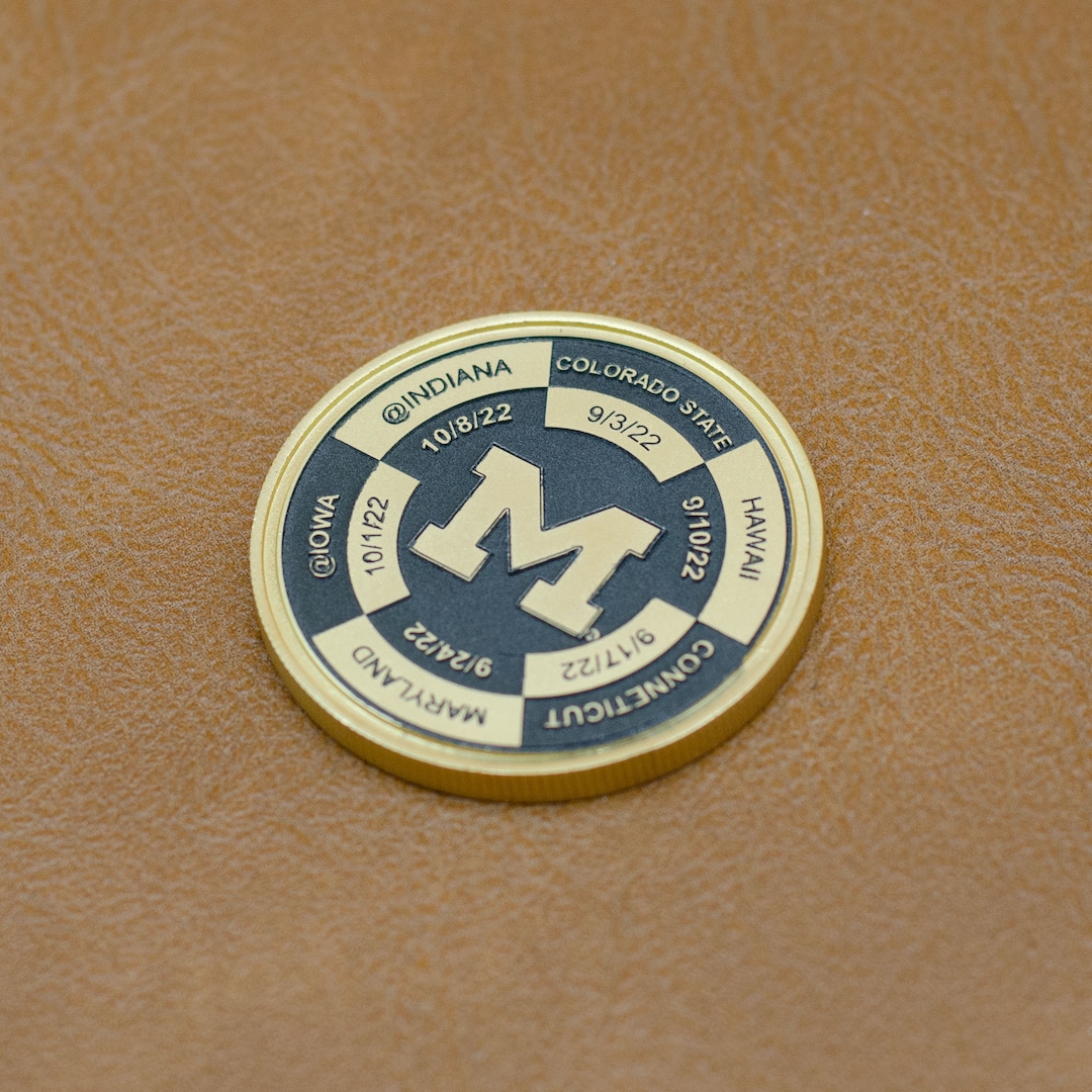 Laser Engraved Coin, Personalized Coin, Custom Coin, Retirement Gift ...