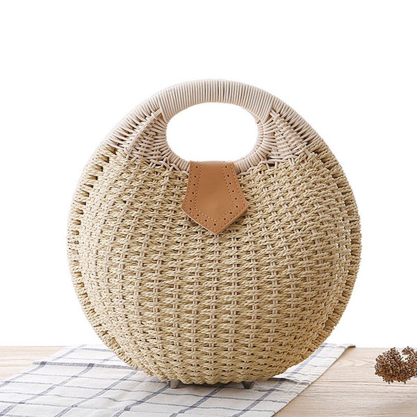 Shell Rattan Bag - Etsy