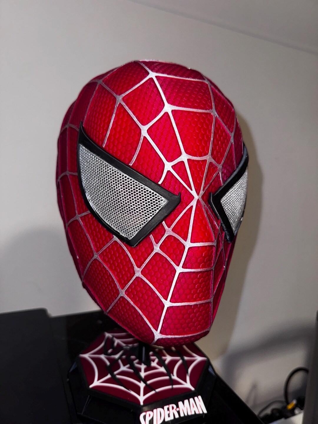 Spiderman 2 Inspired Mask Sam Raimi Tobey Maguire 2002 - Etsy