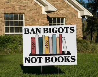 Banned Books Yard Signs - Etsy