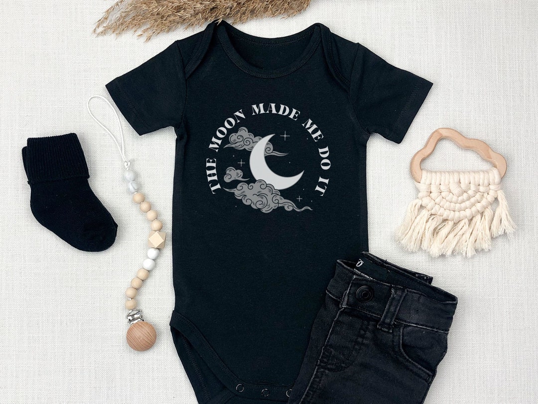 Goth Bodysuit Goth Baby Clothes Witchy Baby Baby Ghoul Punk Baby Gift ...