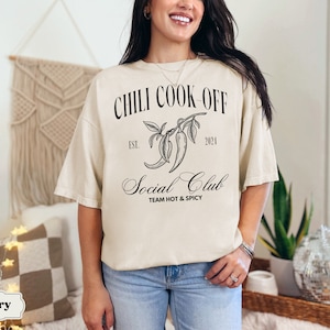 Personalized Chili Cook-off Social Club Tee, This is My Chili Cook off ...