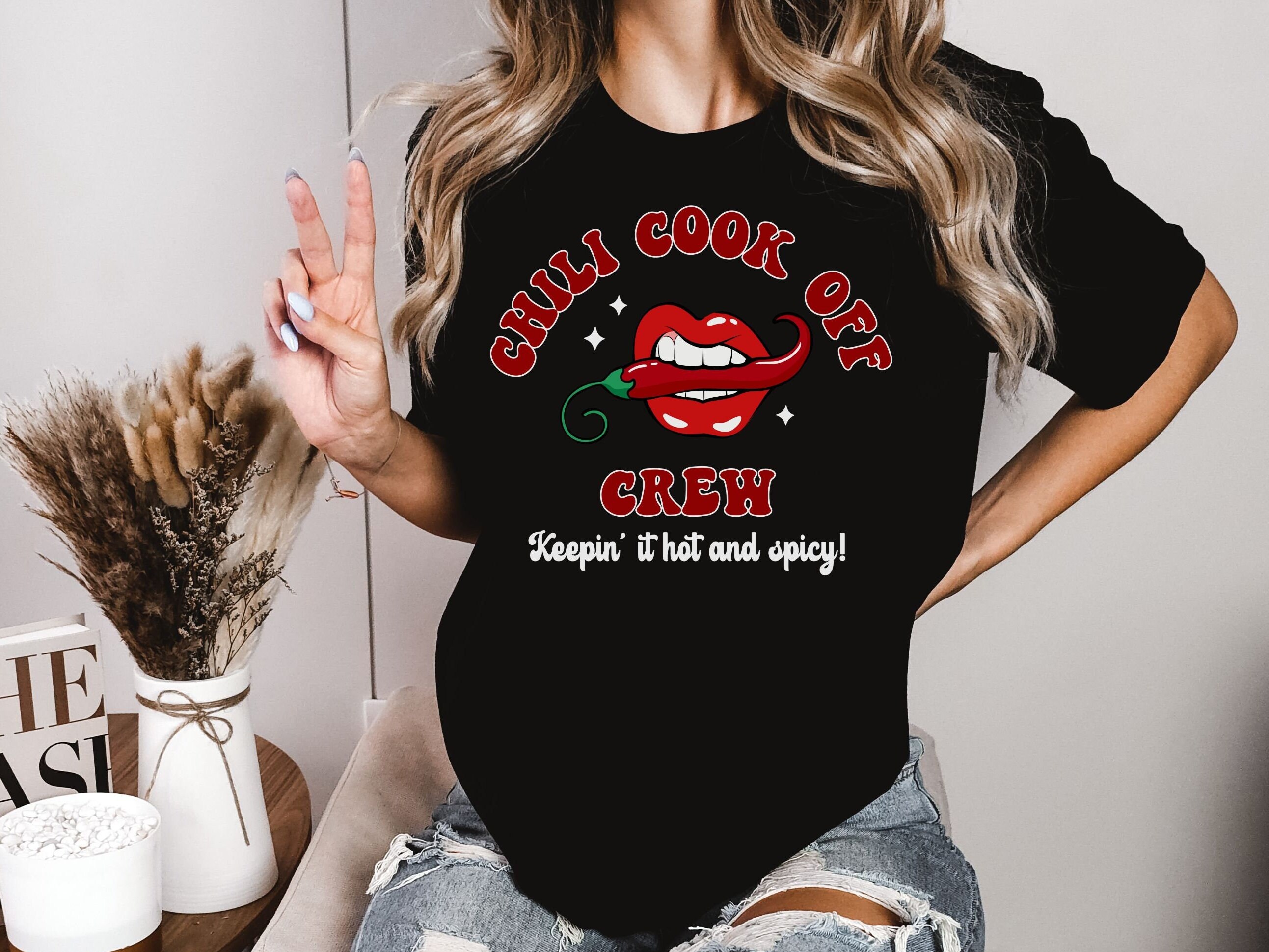 Chili Cook off Crew Tee, This is My Chili Cook off Shirt, Matching ...
