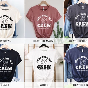 Personalized Chili Cook off Crew Tee, This is My Chili Cook off Shirt ...
