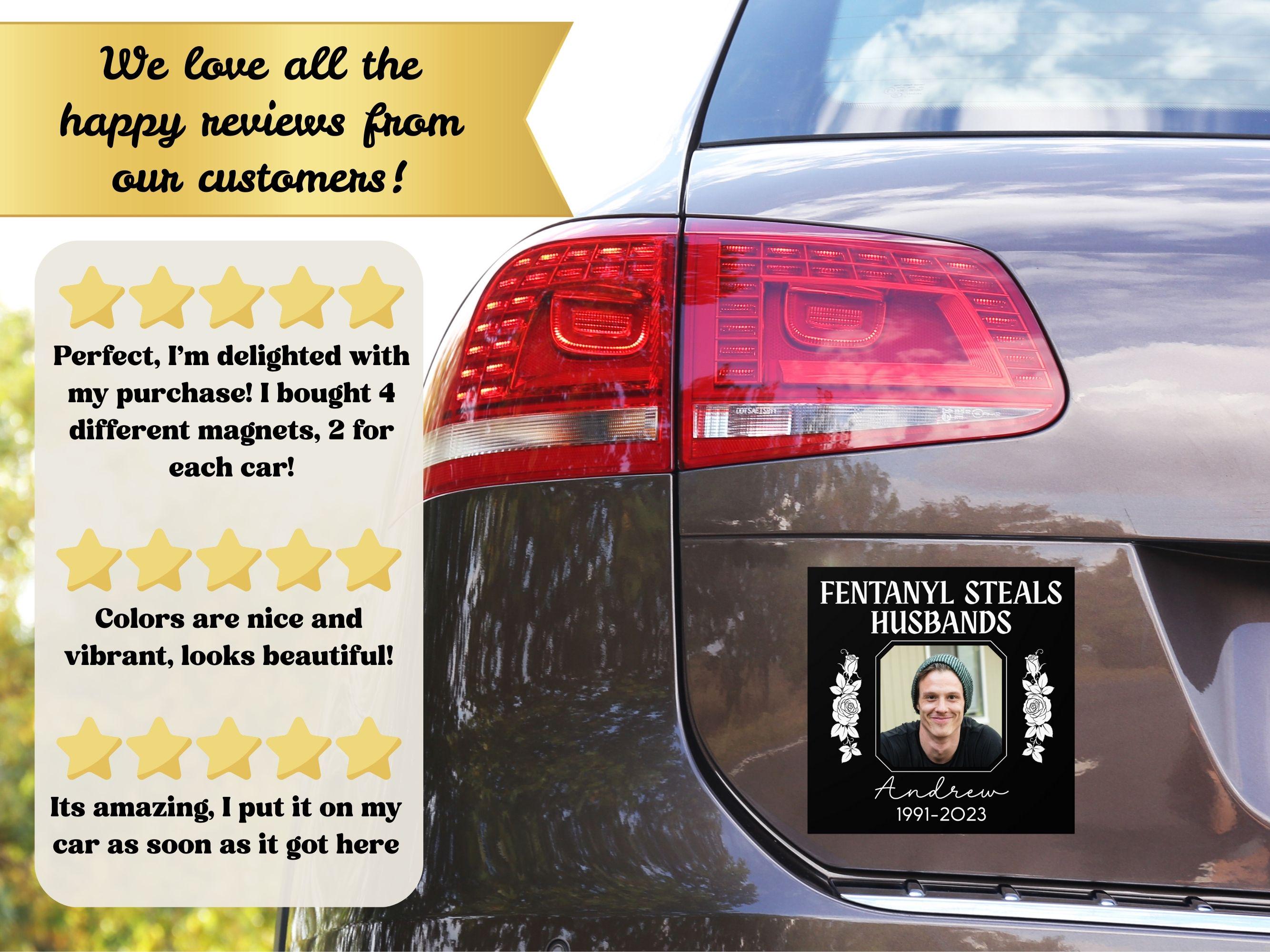 Personalized Fentanyl Steals Family Bumper Sticker/car Magnet, Fentanyl ...
