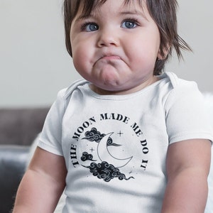 Goth Bodysuit Goth Baby Clothes Witchy Baby Baby Ghoul Punk - Etsy