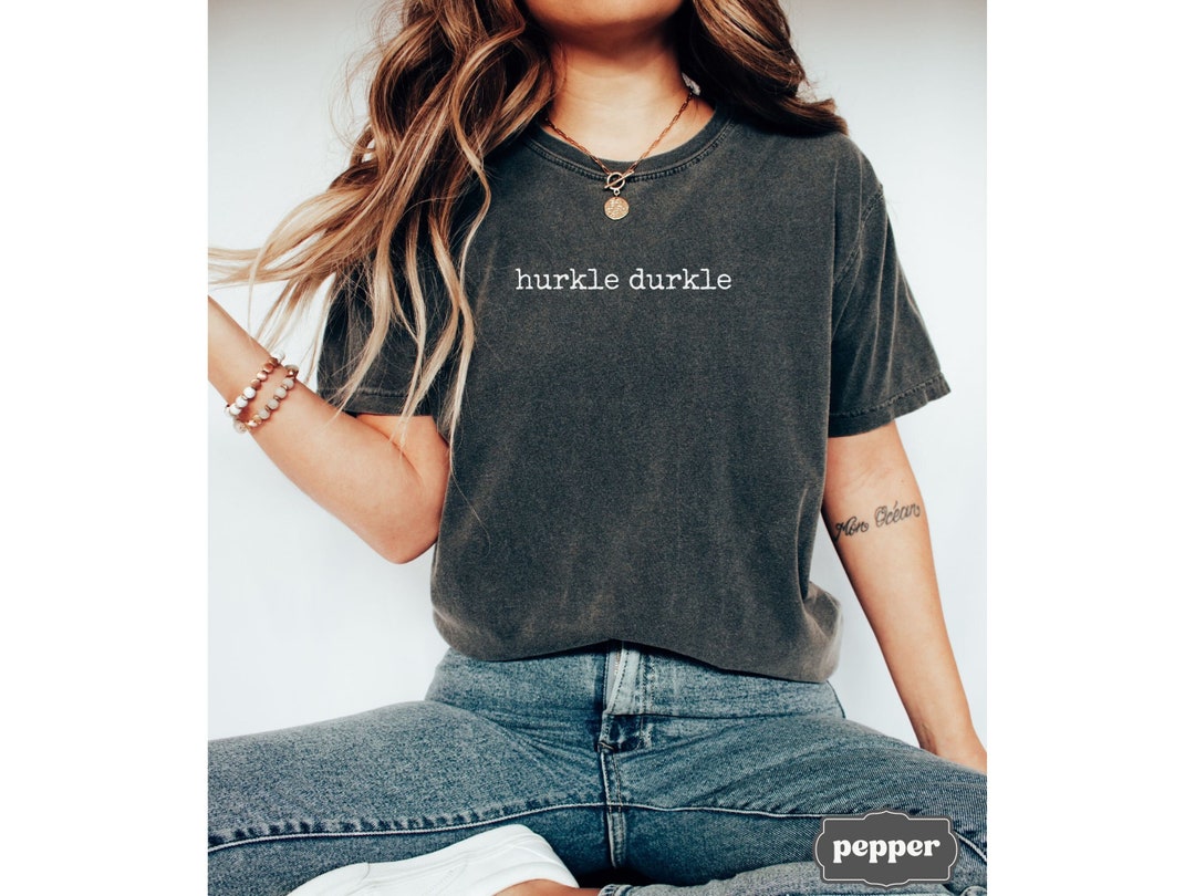 Comfort Colors Hurkle Durkle Shirt, Let's Stay in Bed, Let's Rot, Funny ...