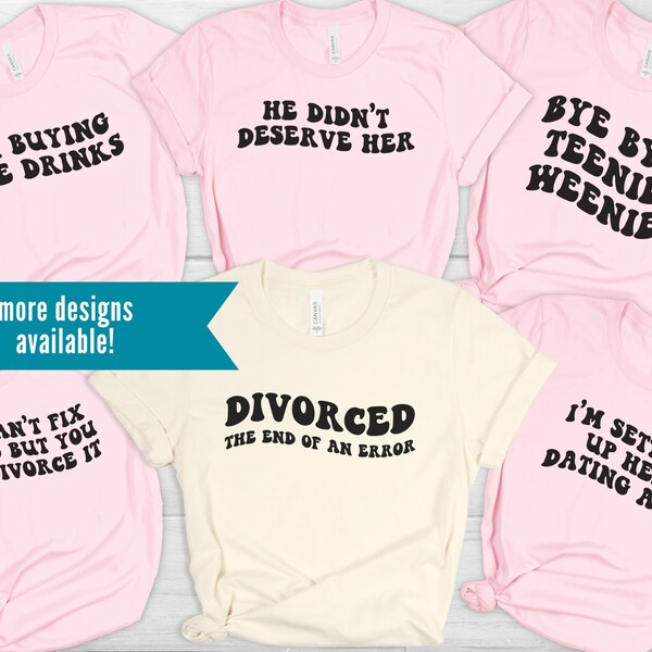 Divorce Shirts for the Group - Etsy