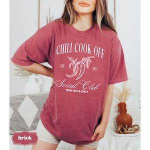 Personalized Chili Cook-off Social Club Tee, This is My Chili Cook off ...