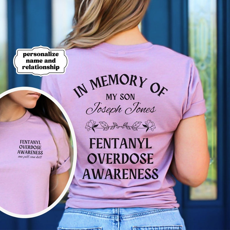 Overdose Awareness Shirt - Etsy