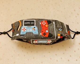 Video Game Face Mask - Etsy