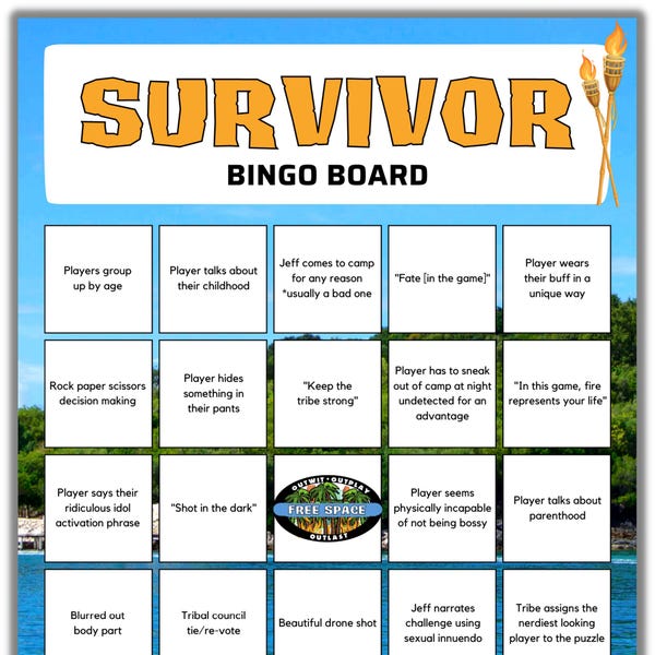 Survivor Puzzles - Etsy