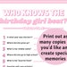 Birthday Girl Trivia Game Birthday Party Printable Activities Pink ...