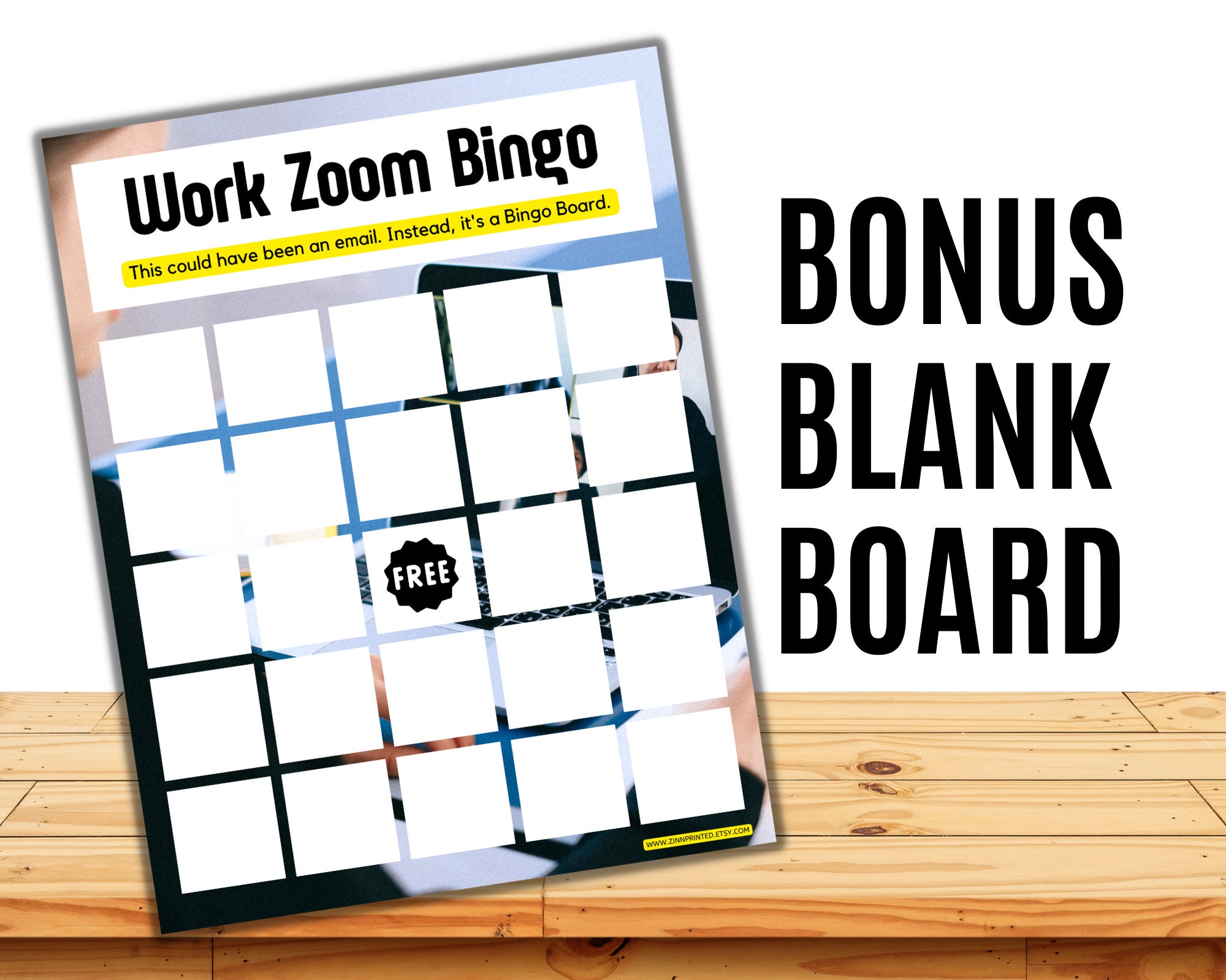 Zoom Call Hell | Work From Home Bingo | Zoom Meeting Conference Call ...