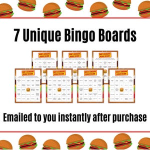 Bob's Burgers Bingo Drinking Game: Printable Fan Gift (digital Download ...
