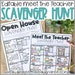 Meet the Teacher Night and Open House Scavenger Hunt - Editable - Etsy