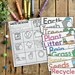 Earth Day NO PREP Literacy and Math Worksheets and Printable Activities ...