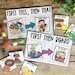 First Then Choice Boards - Editable - Etsy