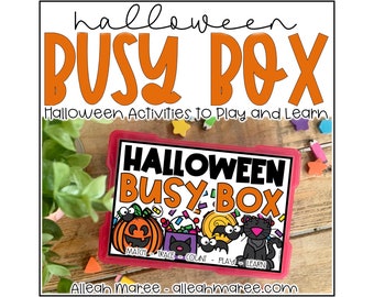 Fall Themed Busy Boxes - Etsy