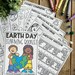 Earth Day NO PREP Literacy and Math Worksheets and Printable Activities ...