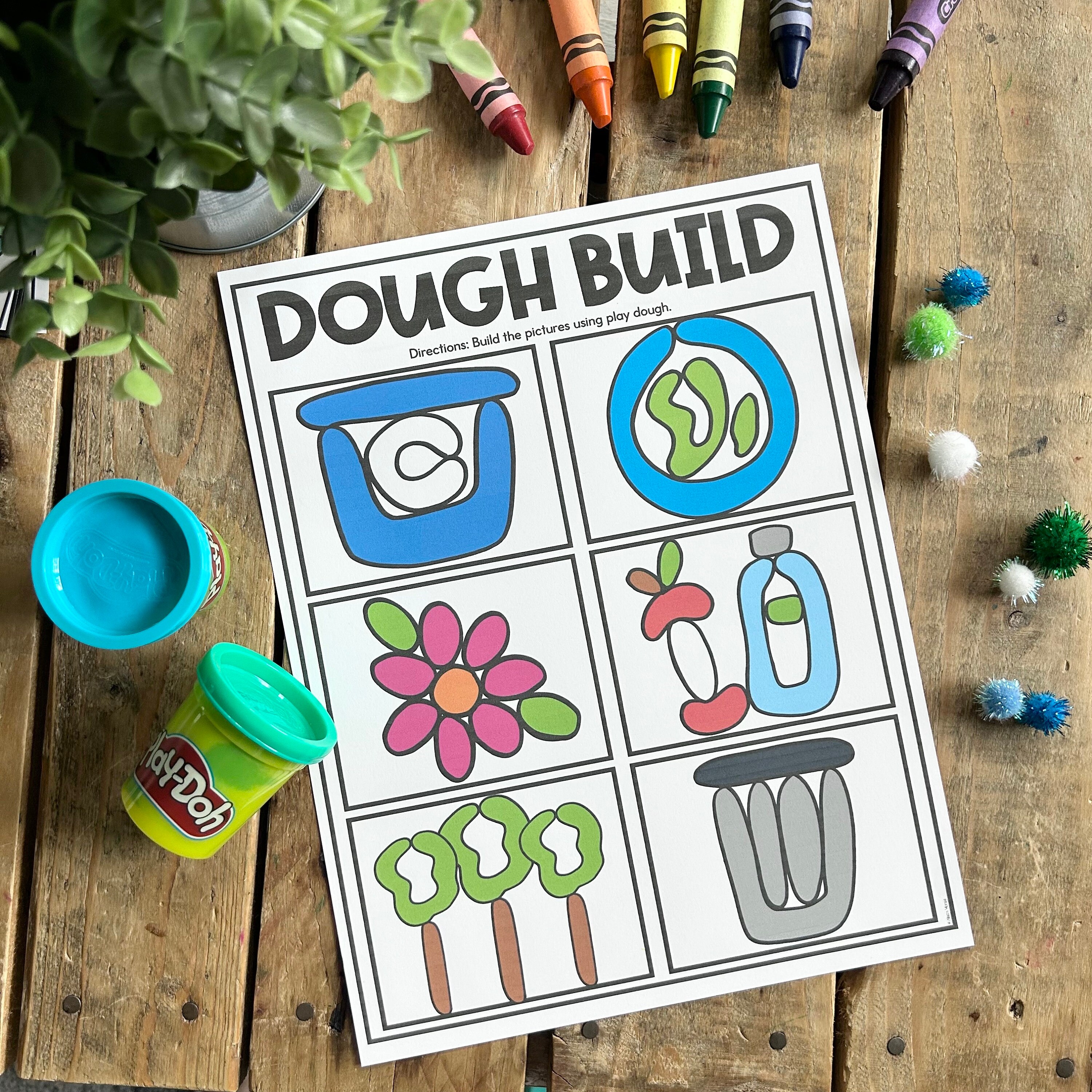 Earth Day NO PREP Literacy and Math Worksheets and Printable Activities ...