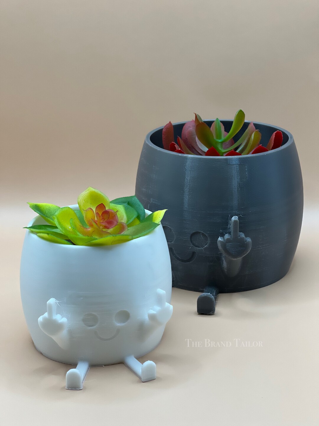 Middle Finger Flower Pot - Etsy