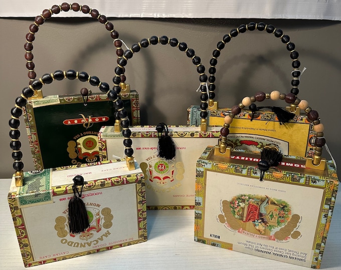 Handmade Cigar Box Purse | Cigar Box Purse | Mother's, Father's Day ...