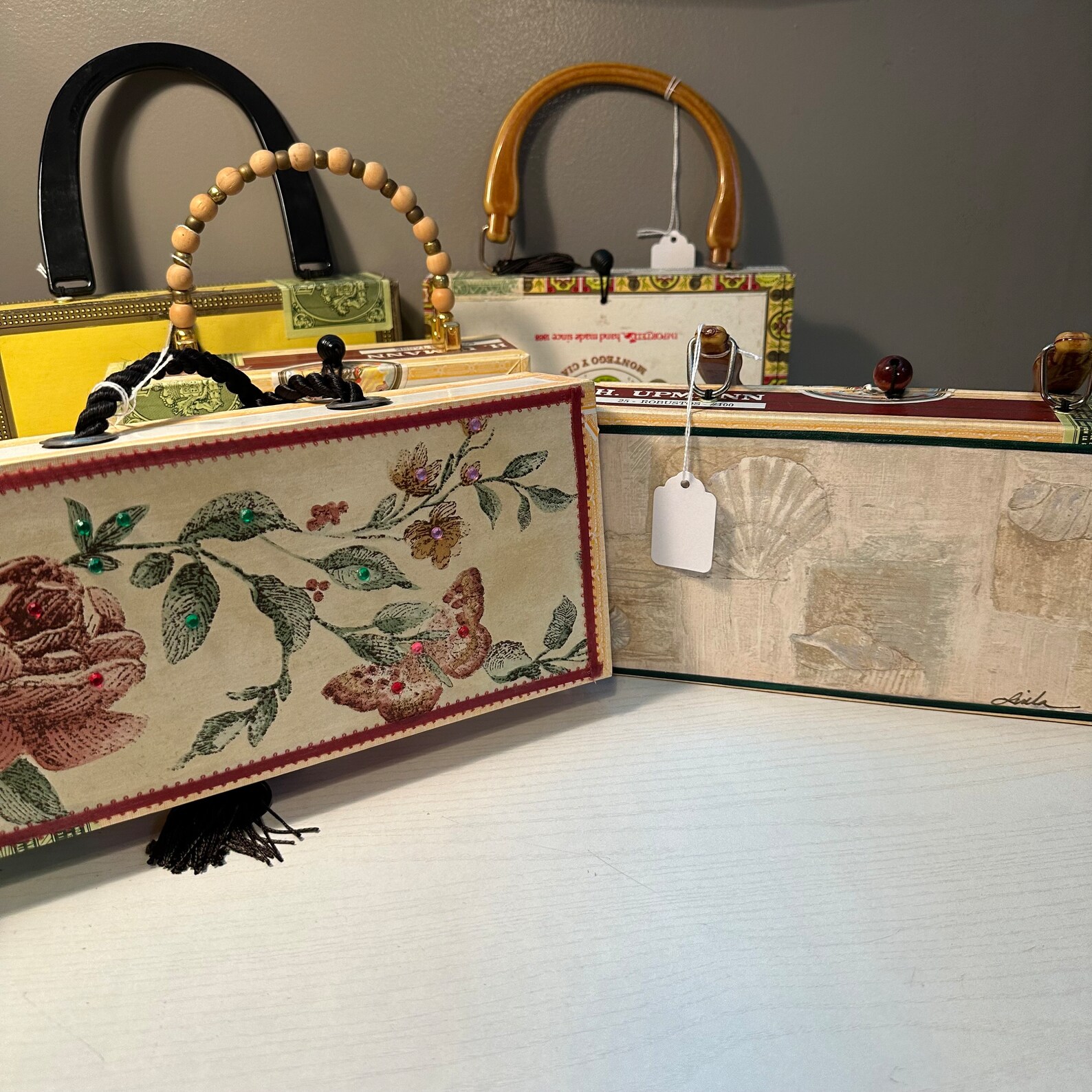 Handmade Cigar Box Purse Cigar Box Purse Mother's, Father's Day Gift ...