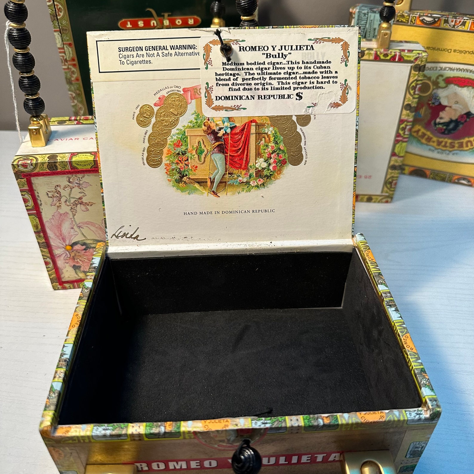 Handmade Cigar Box Purse Cigar Box Purse Mother's, Father's Day Gift ...