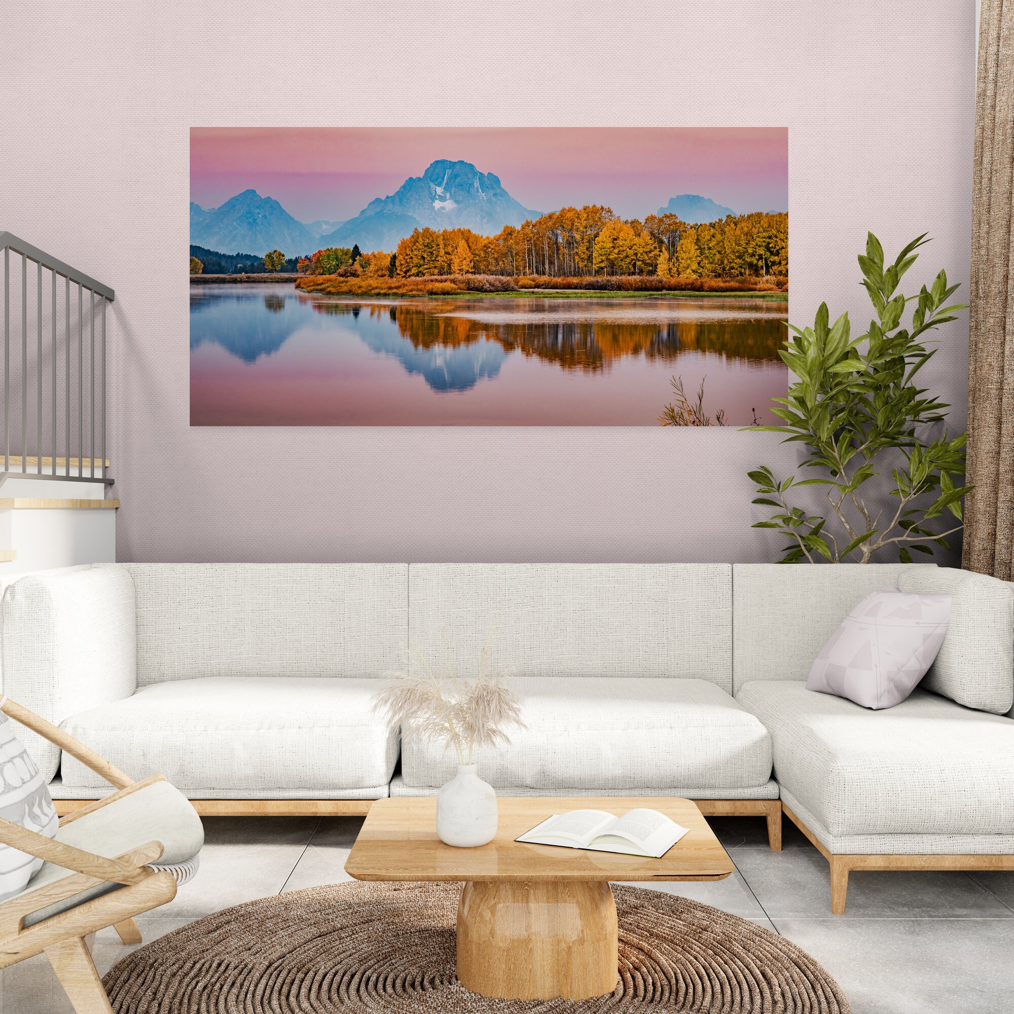 Oxbow Bend Sunrise Print: Grand Teton National Park Canvas Art - Etsy