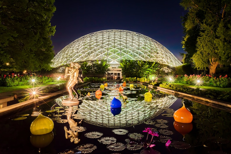 Climatron Photo Print: Missouri Botanical Garden, St. Louis - Etsy