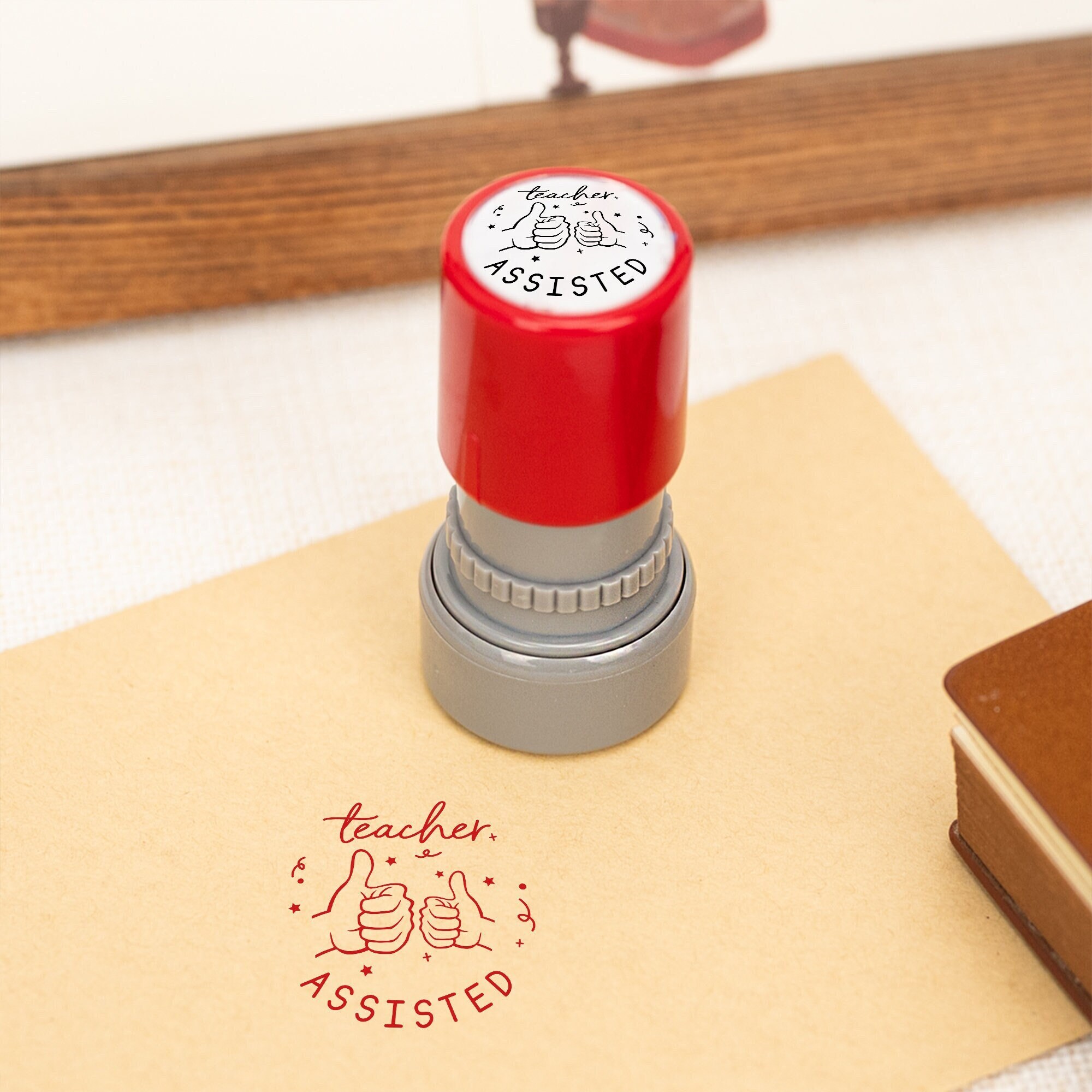 Teacher Stamp Self-inking,teacher Comment Stamps,teacher Refillable ...