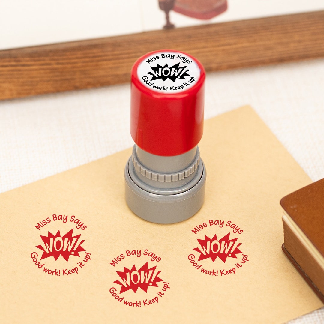 Personalized Teacher Stamp,teacher Stamper,personalized Teacher Gift ...