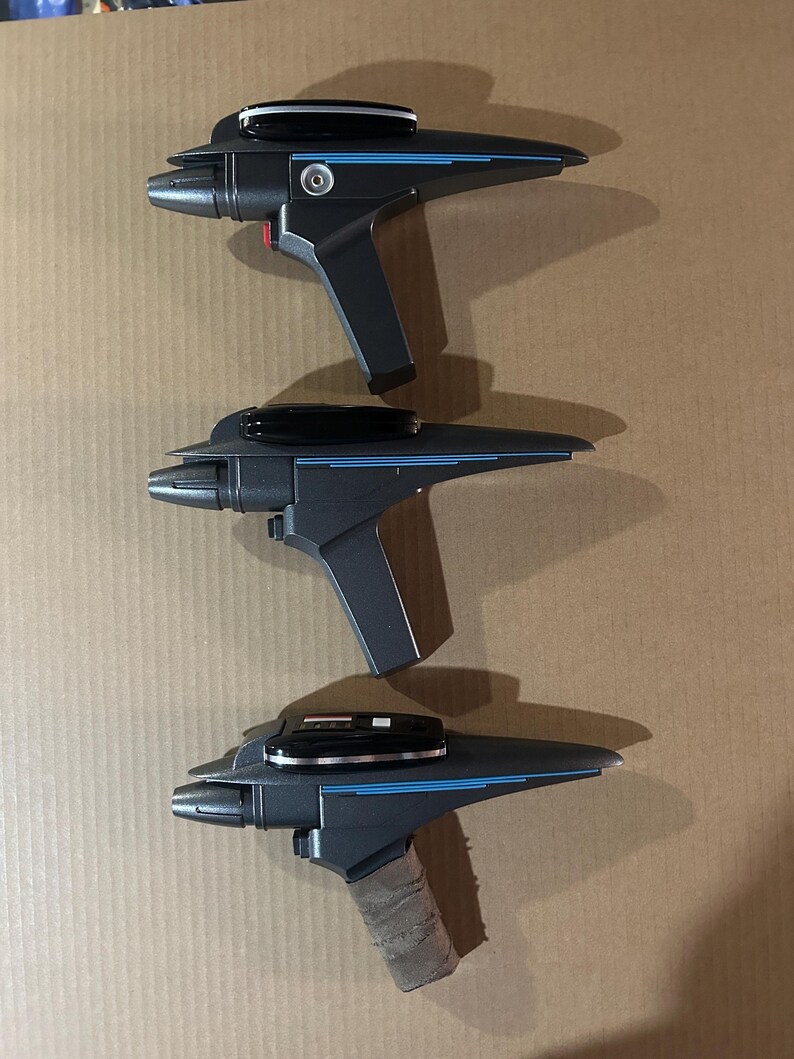Star Trek 3 Phaser Lot All Variants of the ST3 Phasers. Movie ...