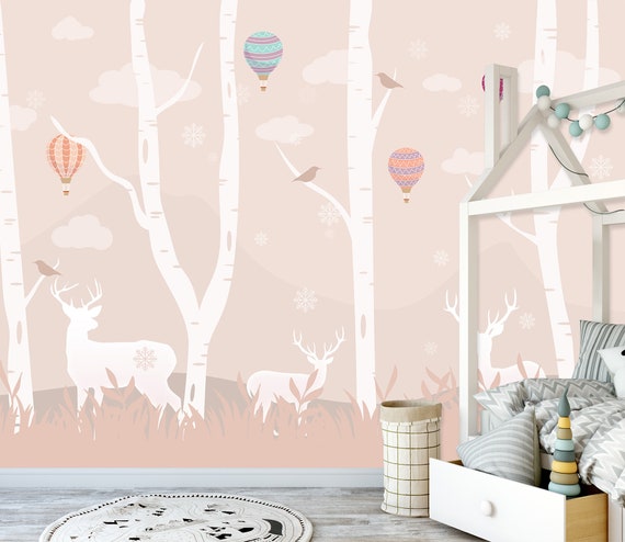 Deer Pattern Wallpaper