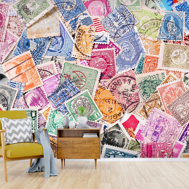 Wallpaper Stamp - Etsy