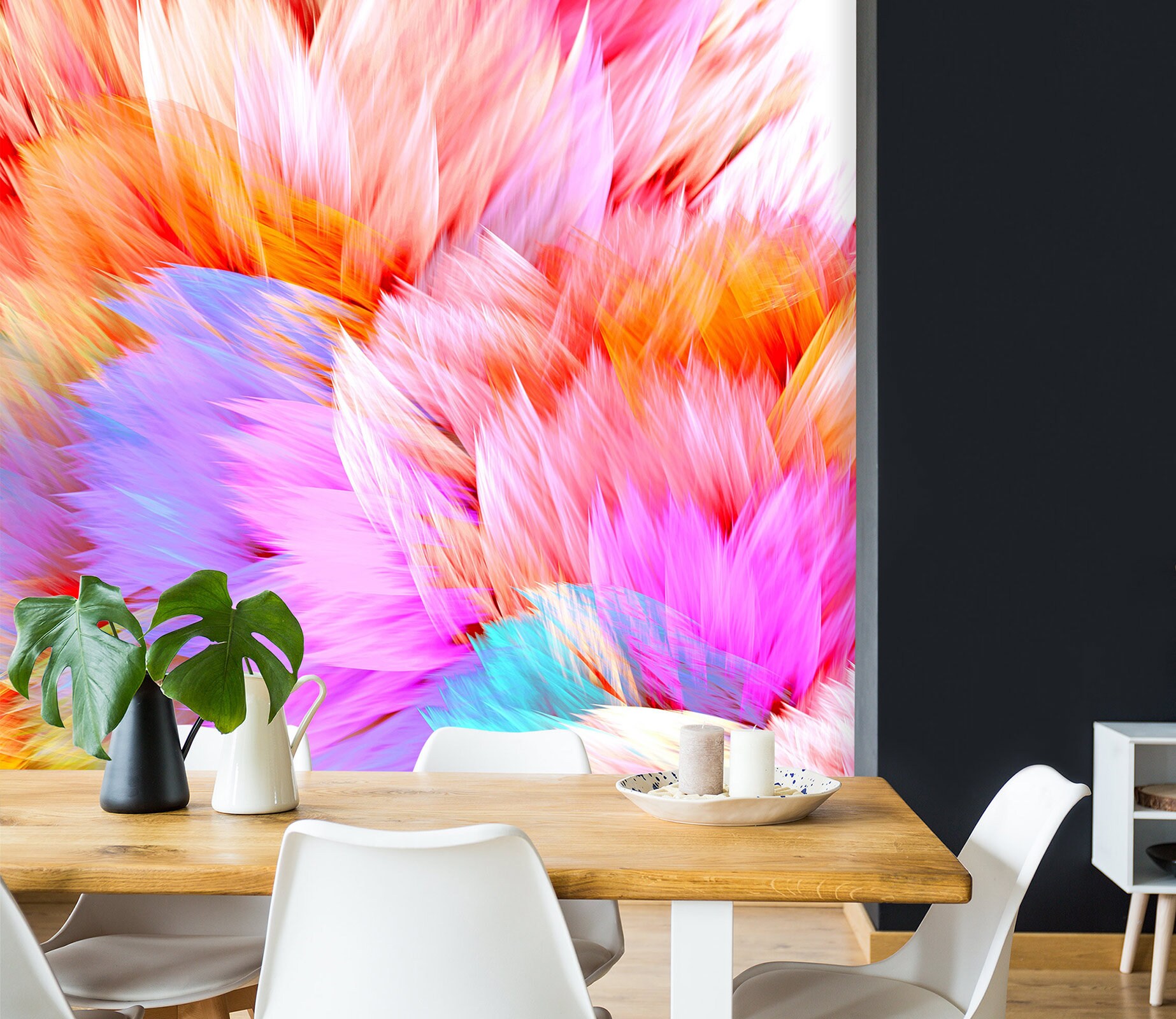 3d Bright Colors Wallpaper