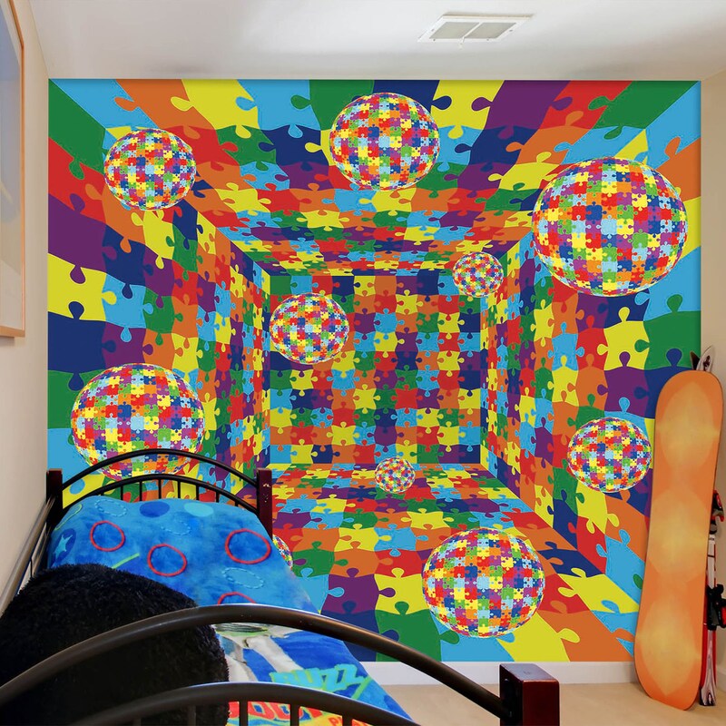 Puzzle Wall Decals - Etsy