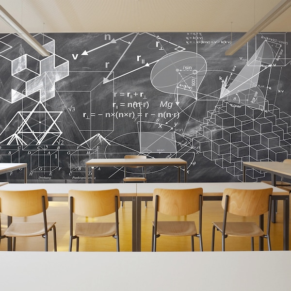 Mathematical Wallpaper - Etsy